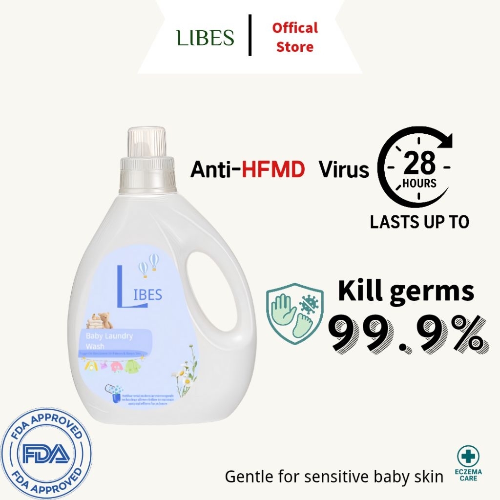 LIBES Anti-HFMD Baby Laundry Detergent | Shopee Malaysia