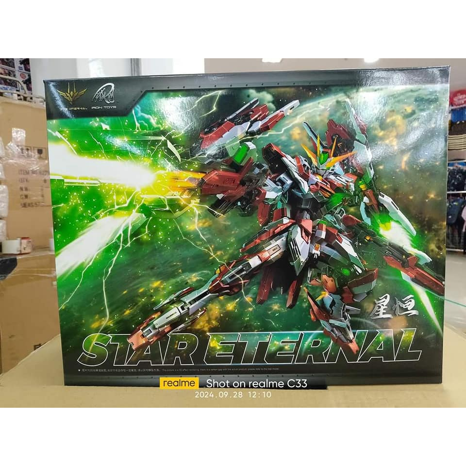 【Ready stock】1/100 IRON TOYS STAR ETERNAL METAL FRAME MODEL KIT (Model Kit With Diecast Body ...