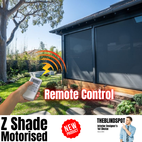 TheBlindSpot Motorised ZShade ZipBlind ZipGuide ZipTrack Ziptrak ...