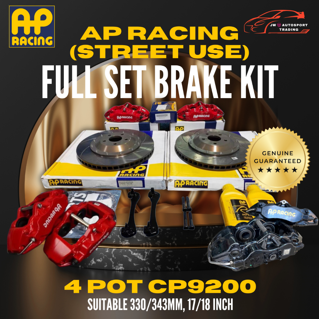 100% Original Genuine AP Racing CP9200 Full Set Brake Kit | Shopee Malaysia