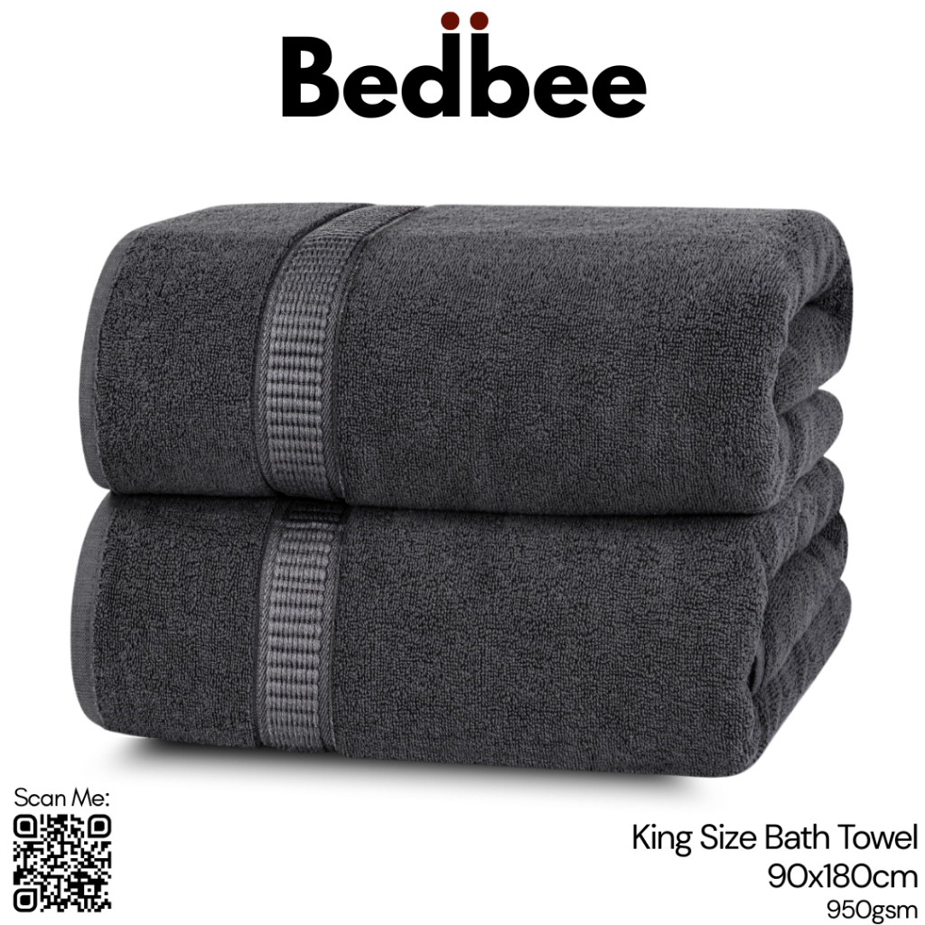 BEDBEE Towels 90x180cm Hotel Premium Fulfy Towel Spa Towel Saloon Towel ...