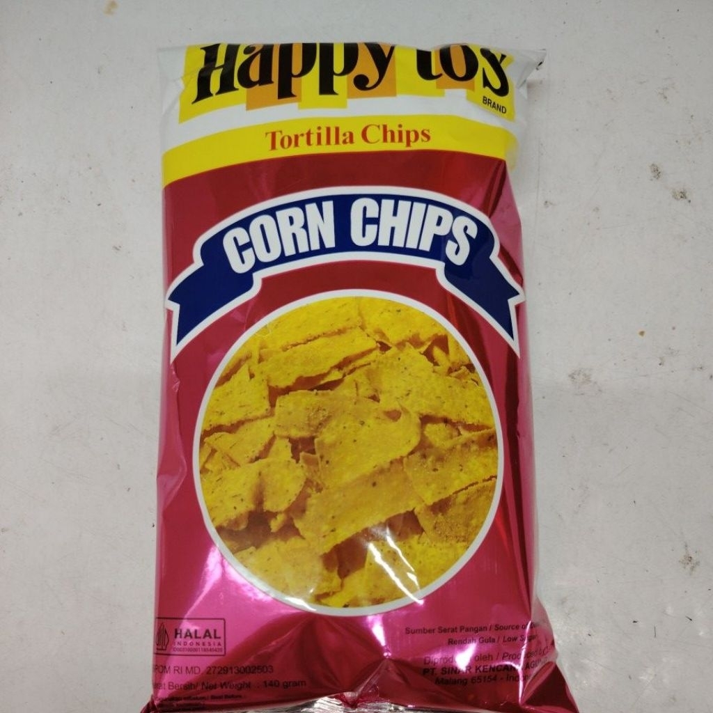 HAPPY TOS Tortilla chips CORN chips(140g) | Shopee Malaysia