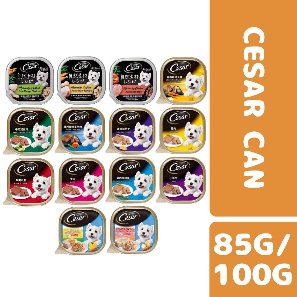 Cesar Can Wet Dog Food 100g | Shopee Malaysia