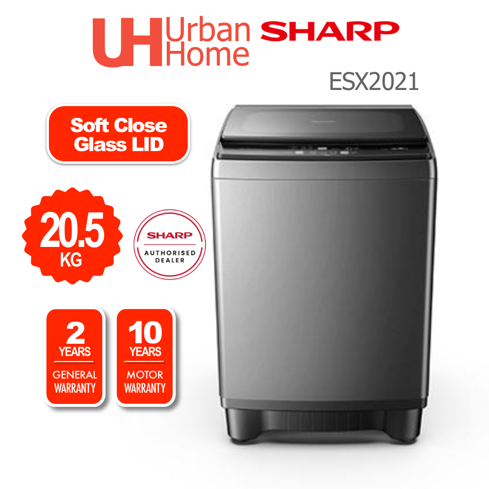 Sharp Top Load Washer Fully Auto Washing Machine Glass Lid ( 10.5 - 20 ...