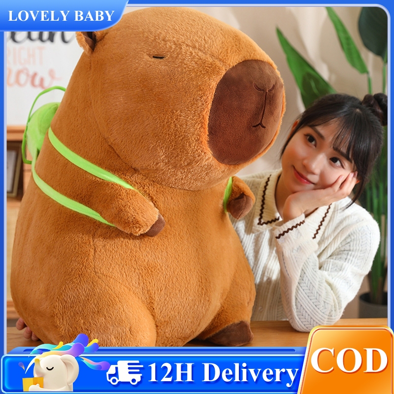 Capybara Bear Toy Cute Capibara Plushie Toy Anak Patung Comel Animal ...