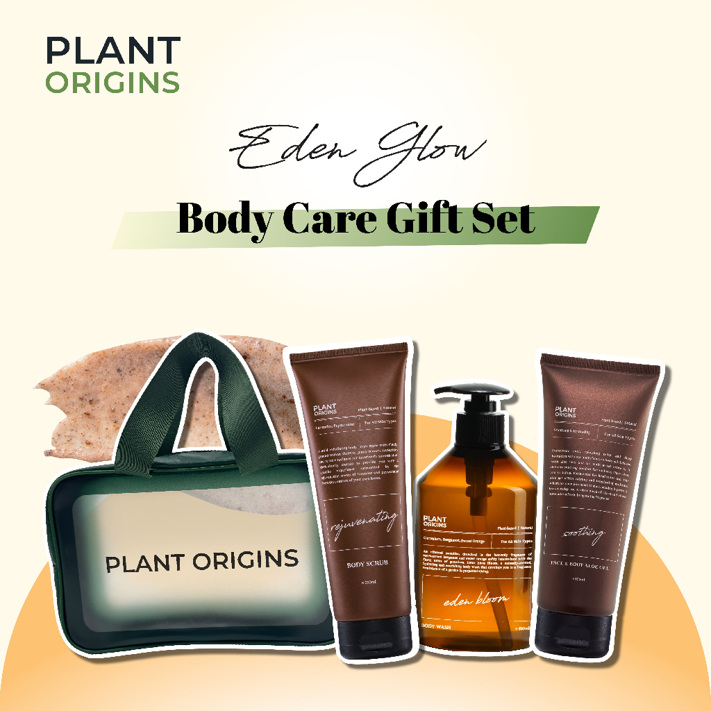 Plant Origins Eden Glow Body Care Gift Set (4 units) | Shopee Malaysia