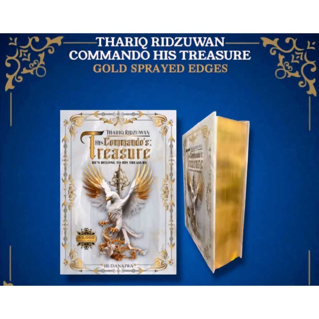 (READY STOCK) Thariq Ridzuwan Gold Sprayed Edges Hardcover Hudanajwa ...