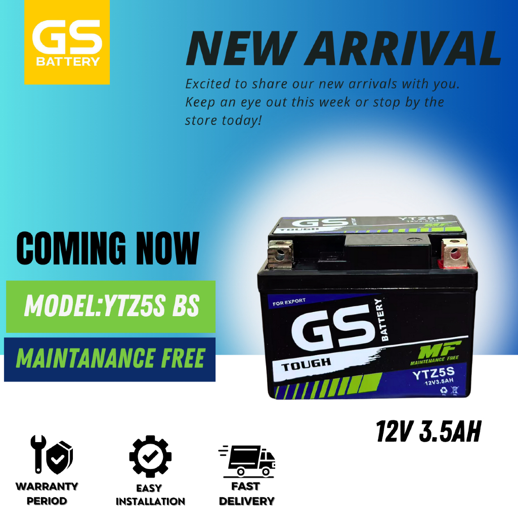 YTZ5 YTZ5S YTZ5-S YTZ4 YB4L-BS GS YUASA BATTERY GEL LC135 V2 V3 V4 V6 ...