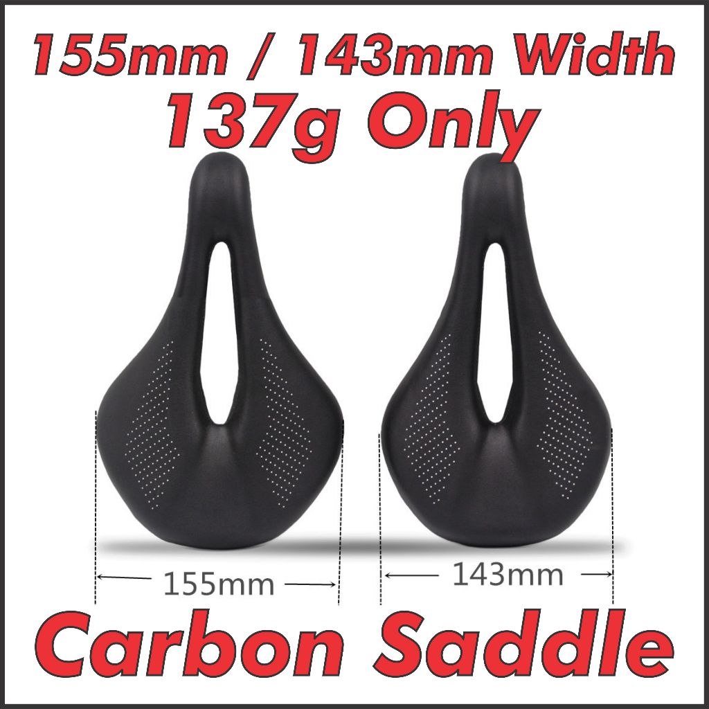 Bicycle Seat Basikal Carbon Lightweight Saddle MTB RB Bike Seat Power ...