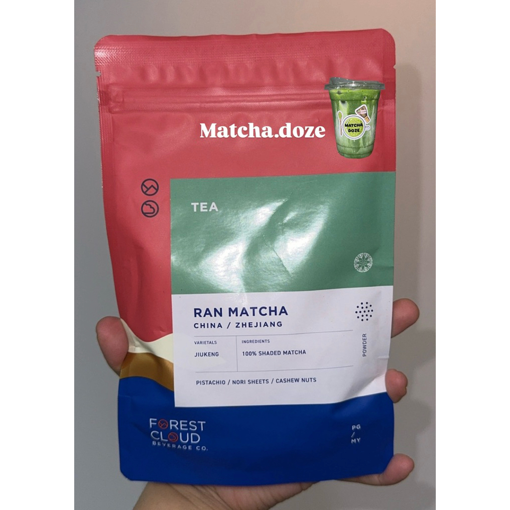 RAN Forest Cloud matcha powder (trial pack 5g) REPACK | Shopee Malaysia