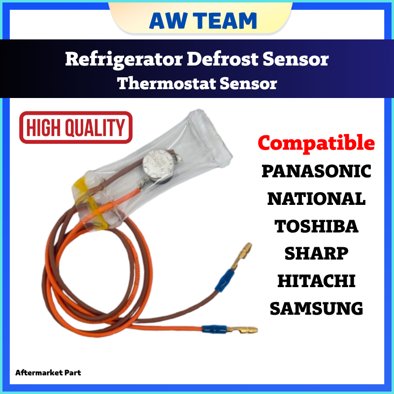 Defrost Sensor Thermofuse Termostat Peti Sejuk Refrigerator Sensor ...