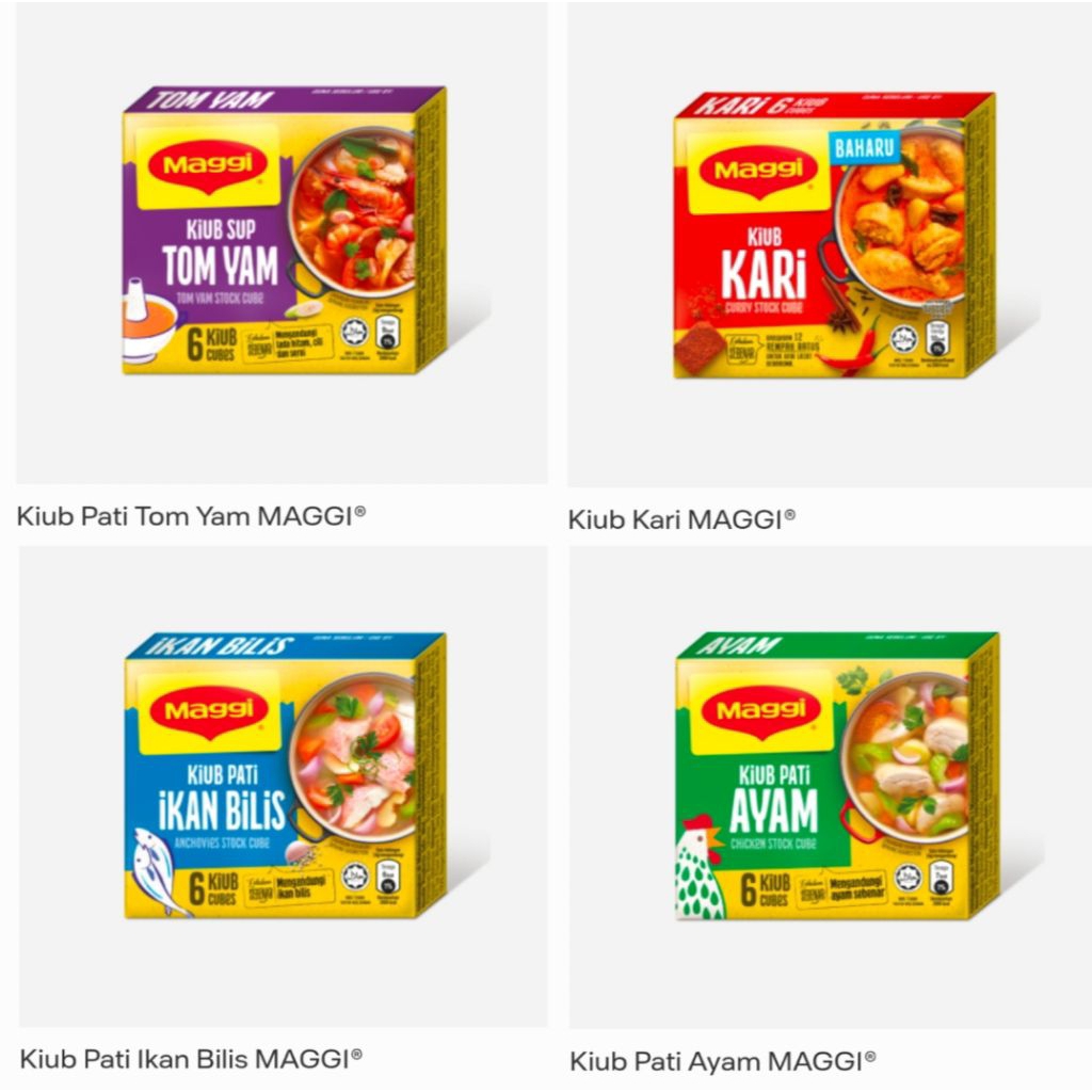 Maggi Stocks Cube 60g | Shopee Malaysia