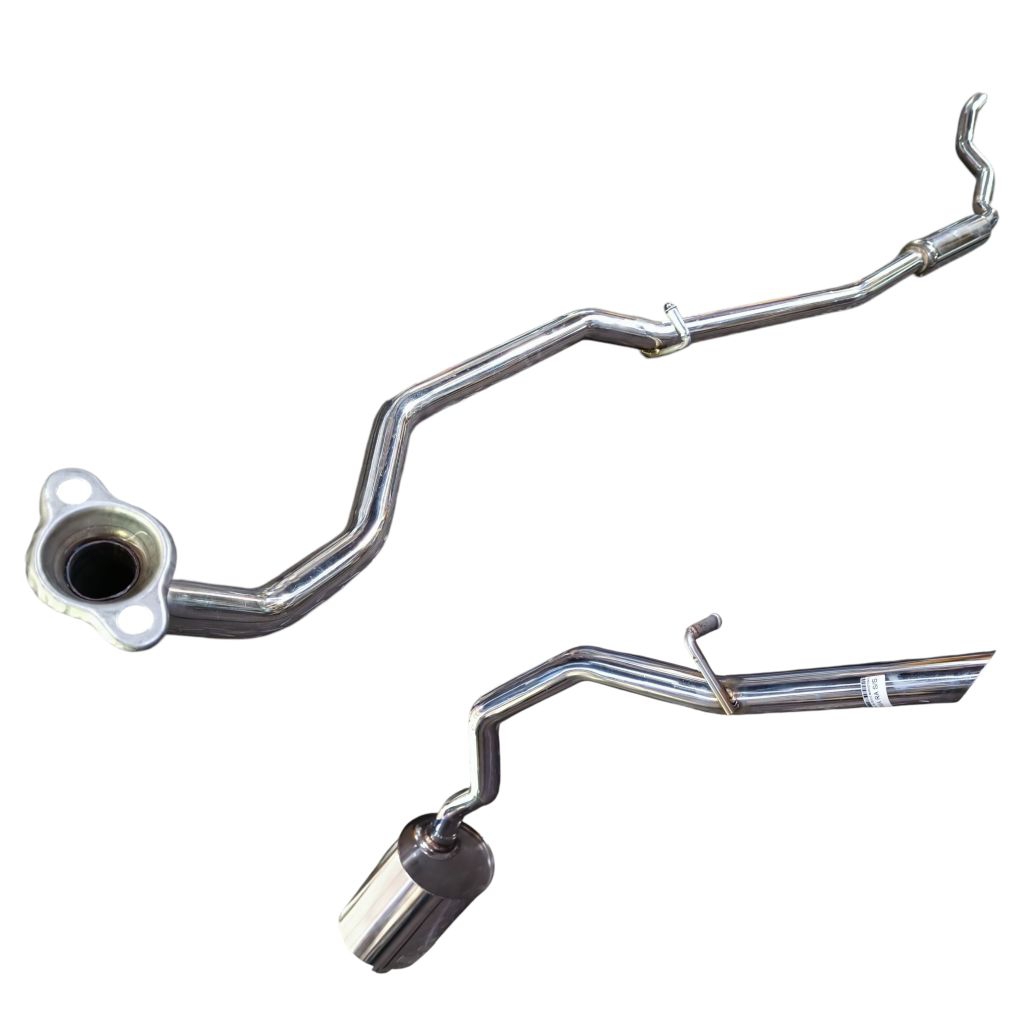 perodua Viva stainless steel exhaust piping silent sound exhaust ...