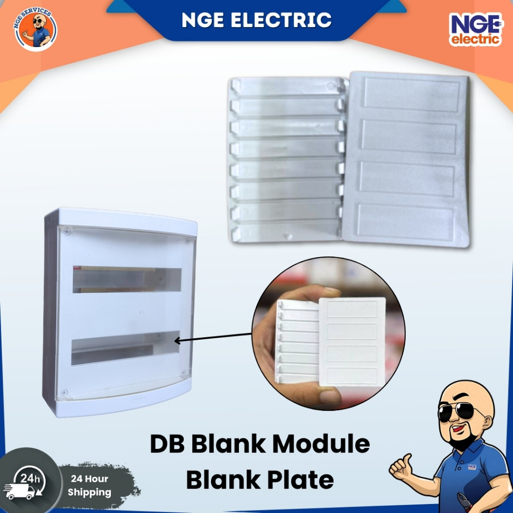 MCB Blank Module SP Blank Plate for Consumer Unit MCB (8Way) | Shopee ...