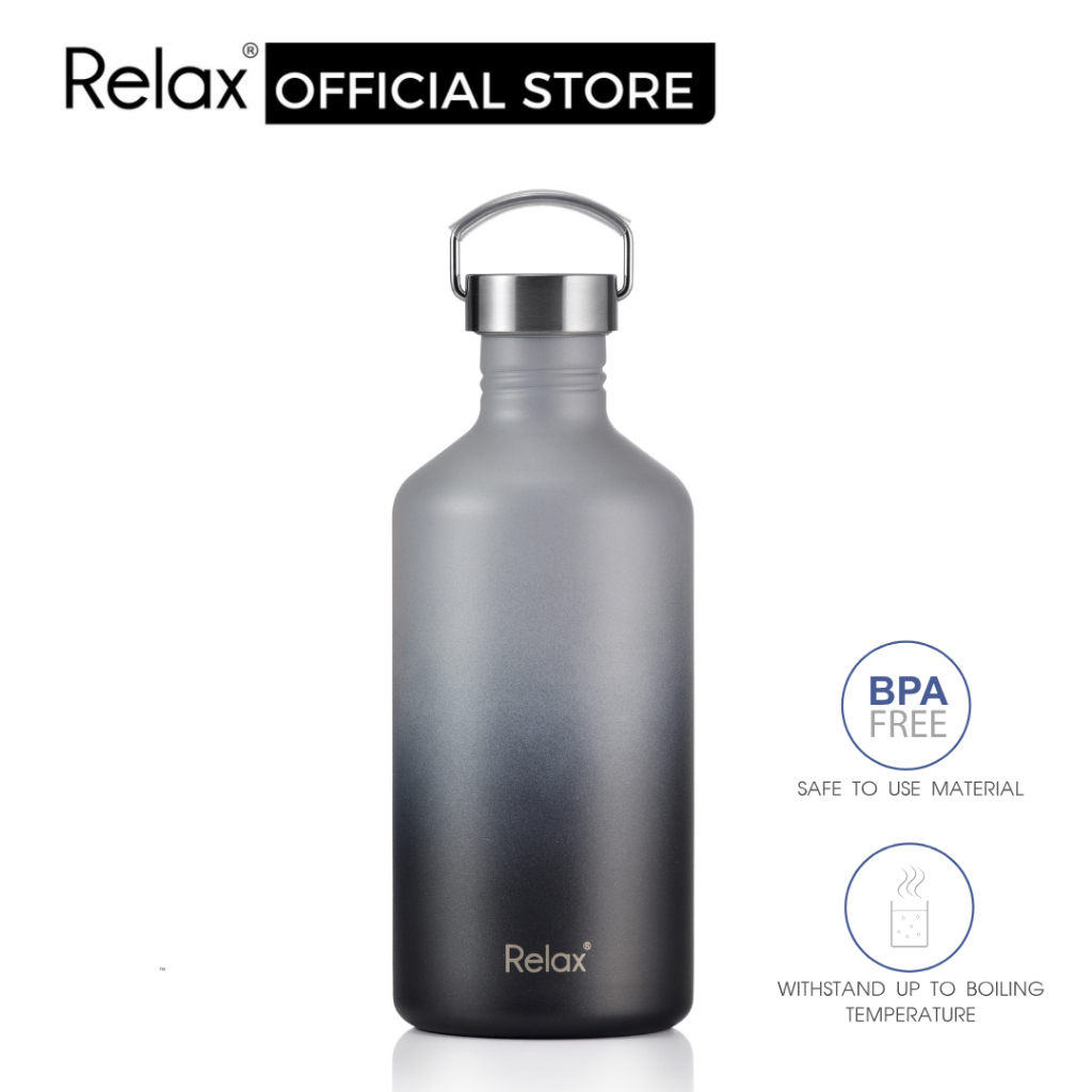 RELAX SUS304 Botol Air Keluli Tahan Karat Stainless Steel Water Bottle ...