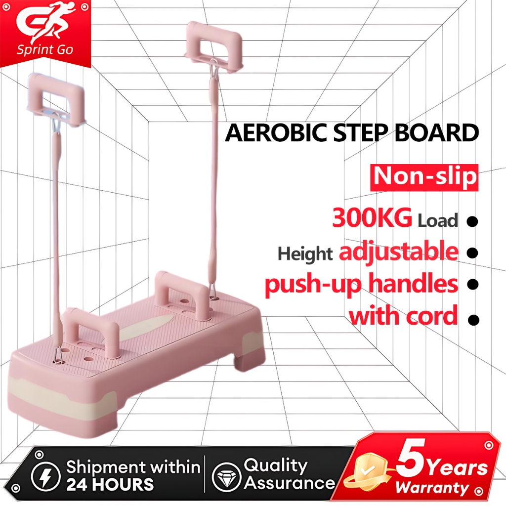 Aerobic Step Board Adjustable Fitness Step Board Non-slip Cardio Yoga ...