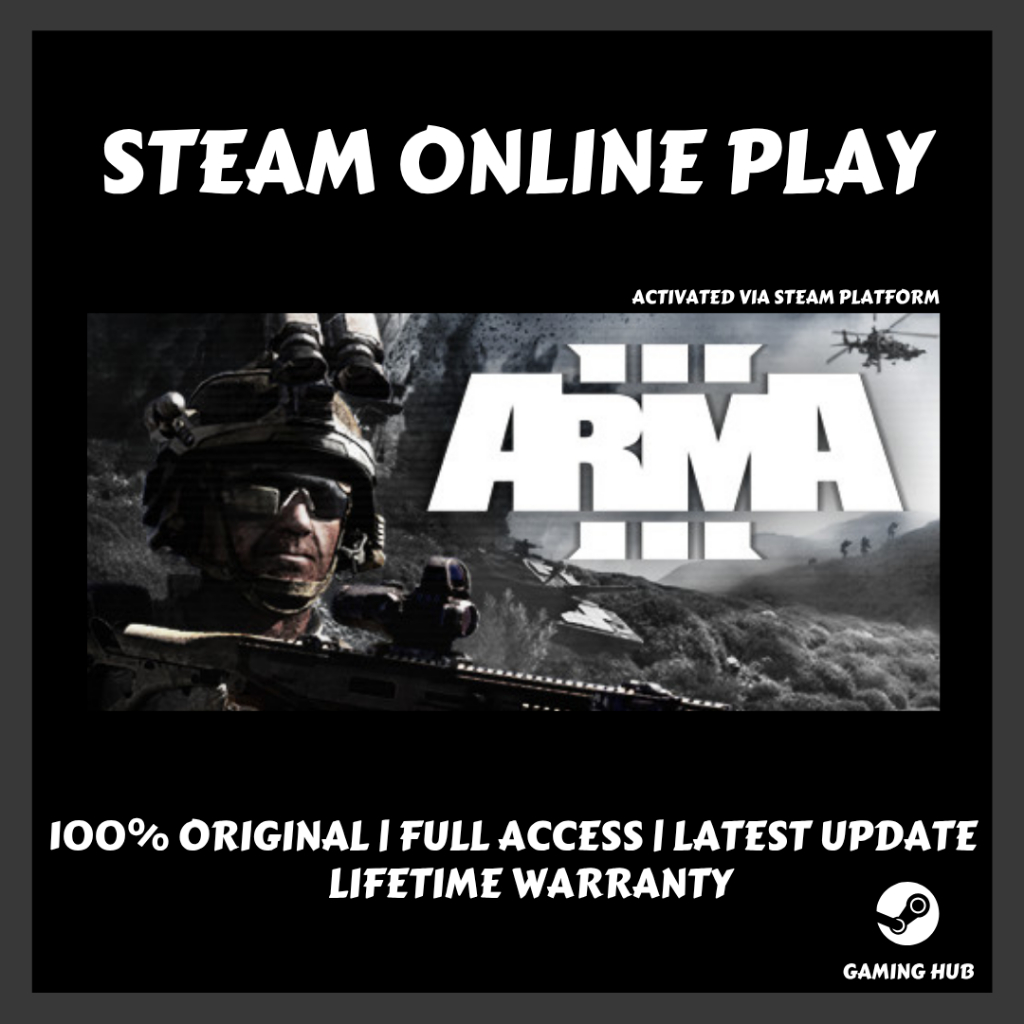 Arma 3 Steam Offline/Online Game - Full DLC & Lifetime Guarantee ...