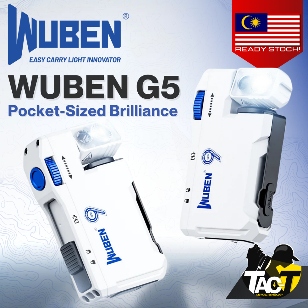 WUBEN G5 Anniversary Edition - 400 Lumen Pocket-Sized EDC Light ...