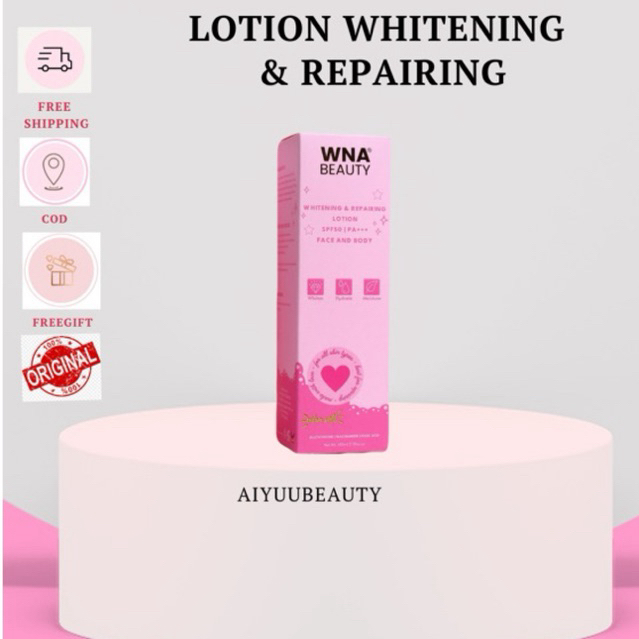 WNA WHITENING & REPAIRING LOTION SPF50 | Shopee Malaysia