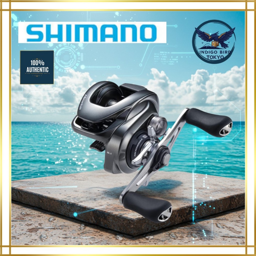 Shimano Baitcasting Reel 23 Metanium Series - Versatile Design (Left/Right Hand) | Shopee Malaysia