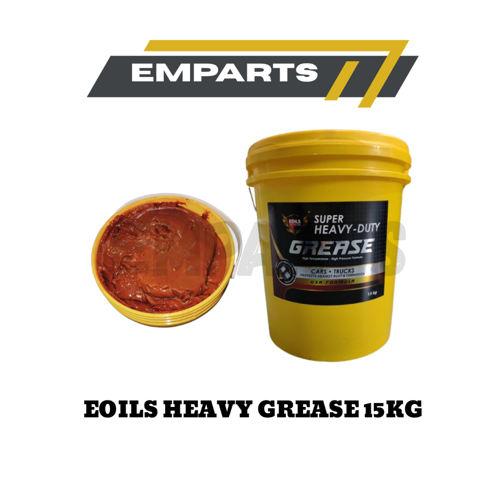EOILS Heavy Grease Multi Purpose 15kg Red Grease Sunction Plate Dish ...