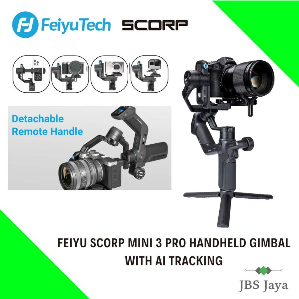 FeiyuTech Scorp 2 / Mini 2 /Mini 3 Pro Kit / Mini 3 Kit 3-Axis Gimbal ...