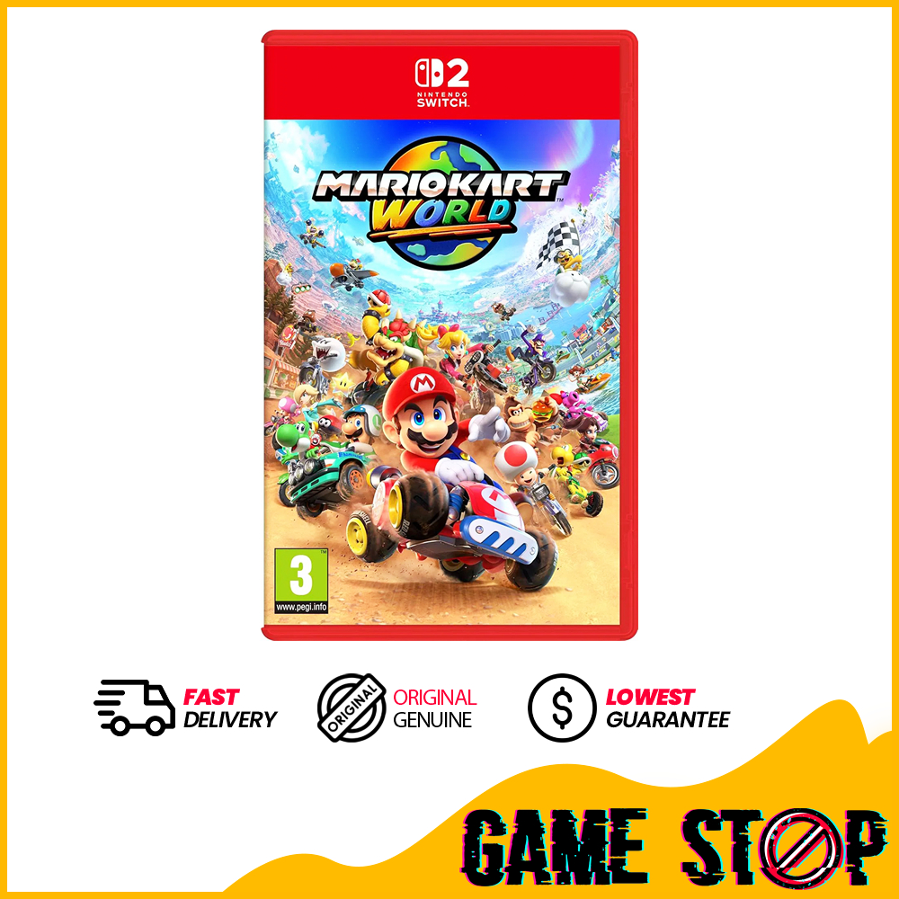 NSW Switch2 Mario Kart World Chinese/English Version 瑪利歐賽車世界(中英文版 ...
