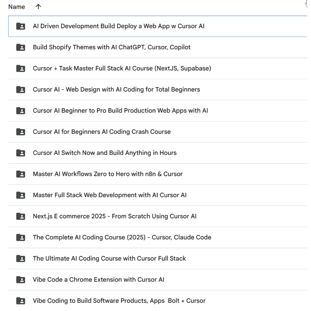 13 Cursor Ai Coding Video Course | Cursor Ai Coding | Learn Vibe Coding 2025 | Ai Coding Video ...