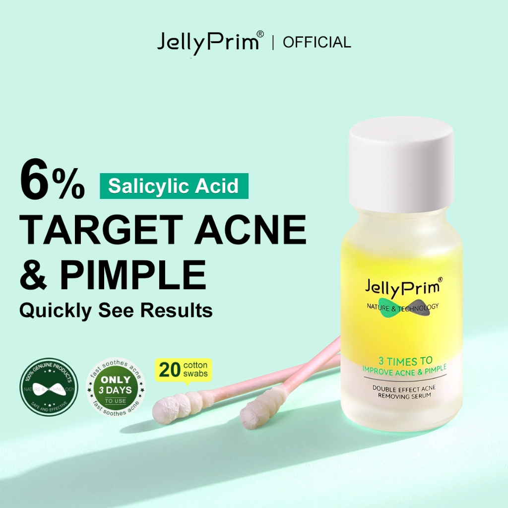 Jellyprim Quick Pimple Remover Acne Treatment Niacinamide Salicylic ...