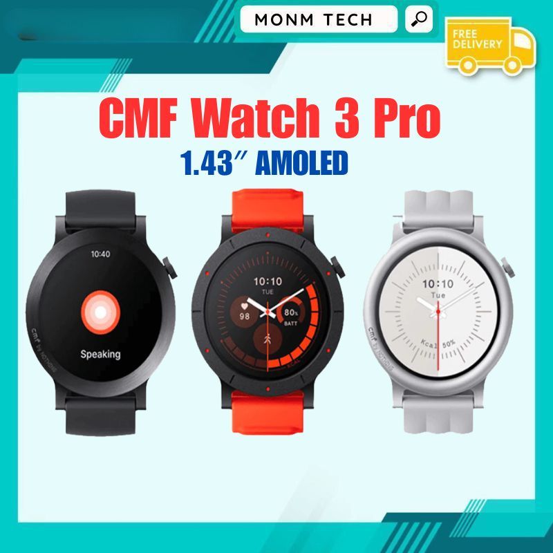 [2025] CMF Watch 3 Pro Smart Watch Bluetooth Call AI Smartwatch with ...