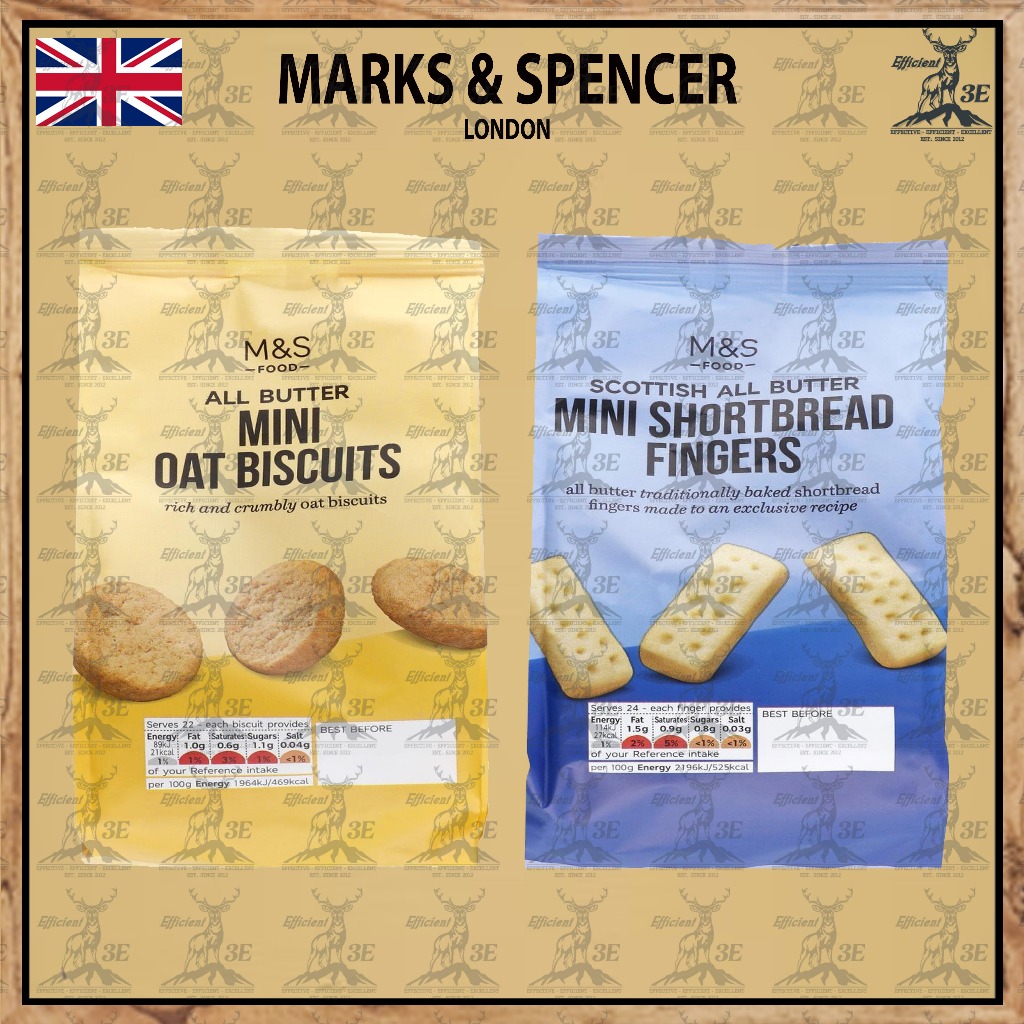 M&S🌟Marks & Spencer Mini Oat Biscuits/ Mini Shortbread Fingers🌟HOT SALE ...