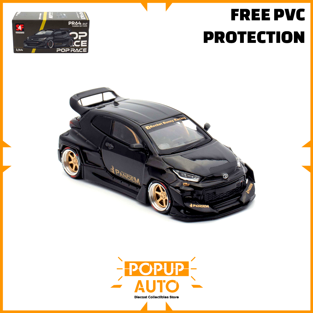 PopRace 1:64 Pandem Gar Yaris Black Mias 2025 Philippines Special ...