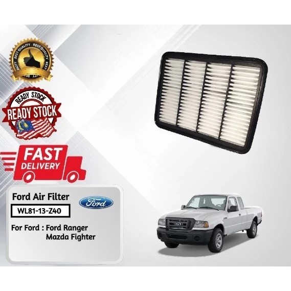 FO3# FORD RANGER AIR FILTER 4WD MAZDA FIGHTER (WL81-13-Z40) | Shopee ...
