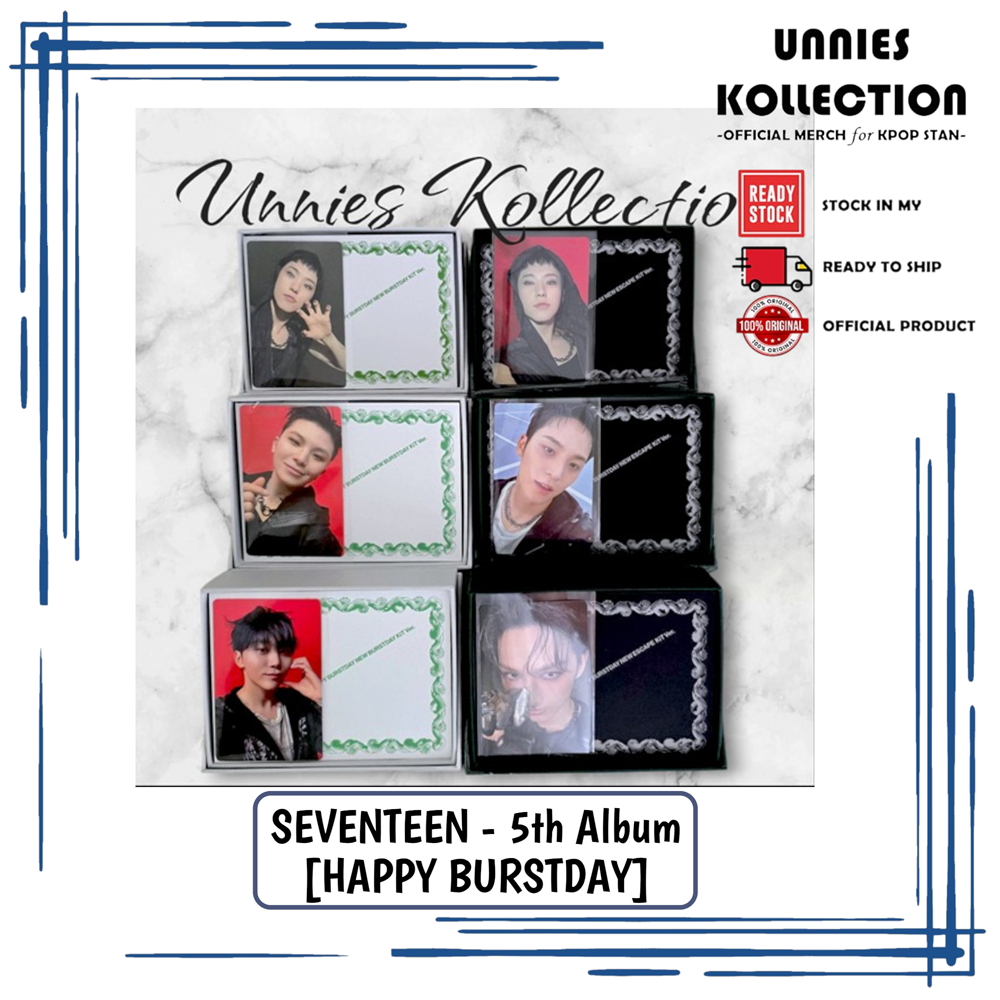 🔥PROMO🔥SEVENTEEN - 5TH ALBUM [ HAPPY BURSTDAY ] KIT VER | Shopee Malaysia