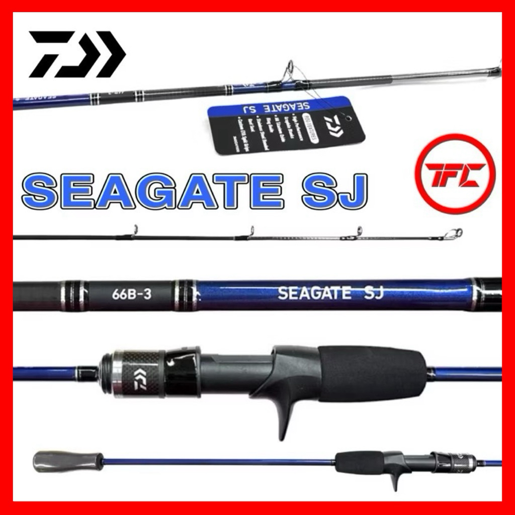 Daiwa Seagate SJ 18’ Slow Jigging Overhead Rod Baitcast BC Jig Fishing | Shopee Malaysia