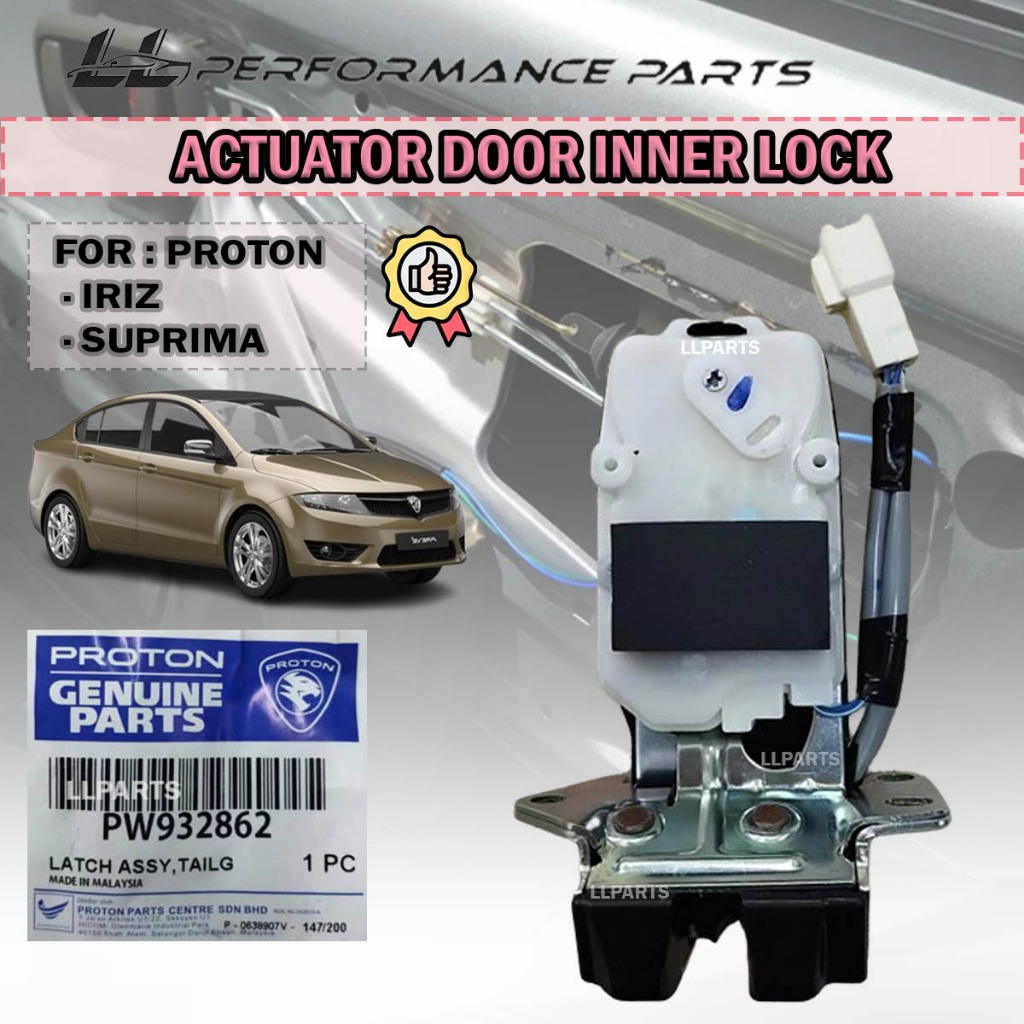 Original Proton Iriz Suprima Rear Bonnet Actuator Assy With Lock ...
