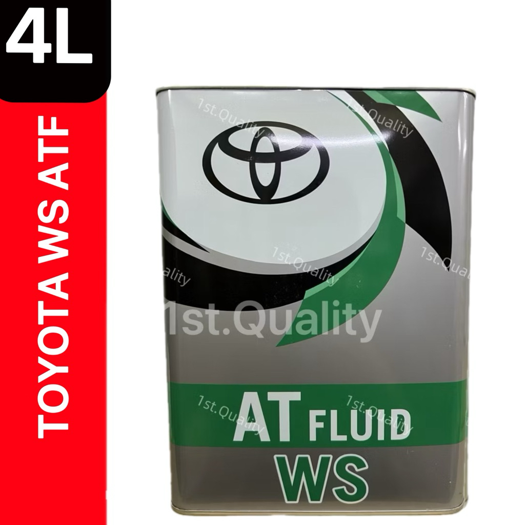 TOYOTA WS ATF Gear Oil (4L) Yaris Vios Altis Camry Alphard Innova Prius ...
