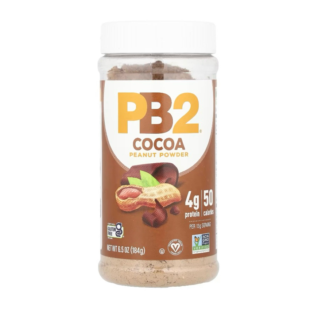 PB2 Foods, PB2, Powdered Peanut Butter with Cocoa, 6.5 oz (184 g ...