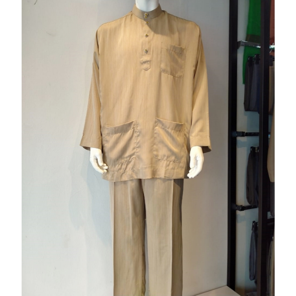 BAJU MELAYU JALUR PESAK | Shopee Malaysia
