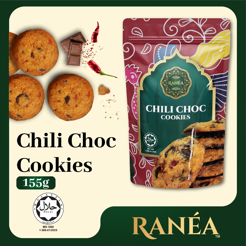 RANEA Chili Chocolate Cookies 155g Biskut Coklat Cili | Shopee Malaysia