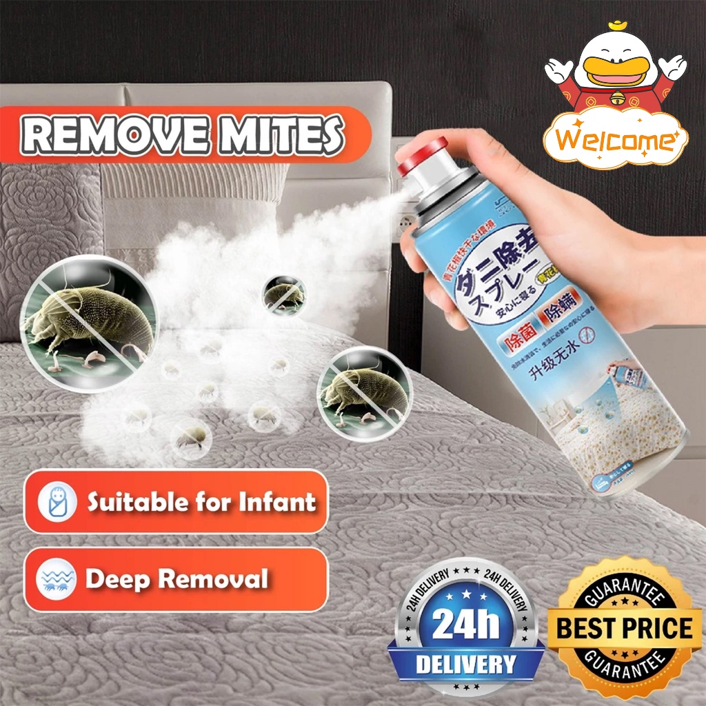 Japan Style Dust Mite Remover Spray Anti Dustmite Bedbug Flea Spray ...