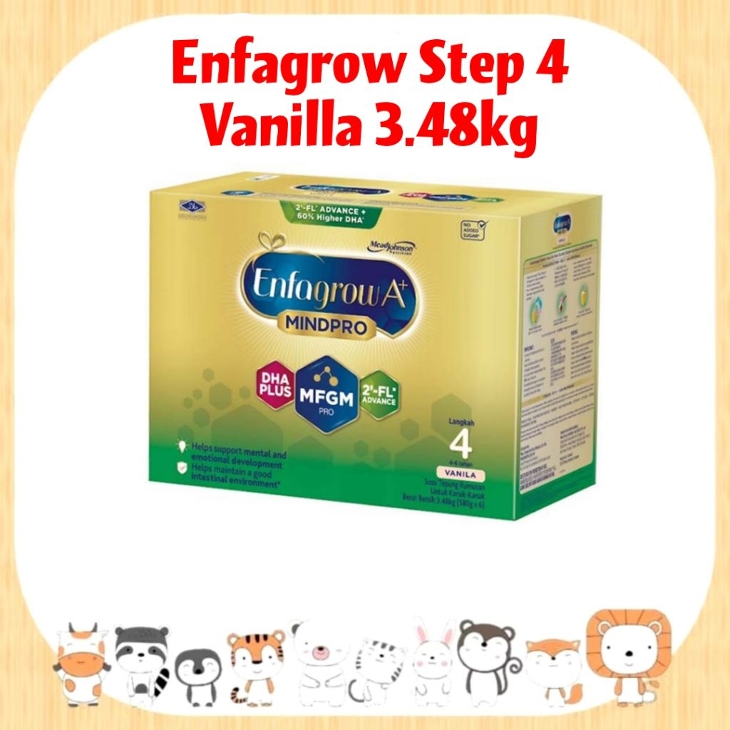 ENFAGROW A+ Step 4 Vanilla/Asli (1.16kg/3.48kg) | Shopee Malaysia