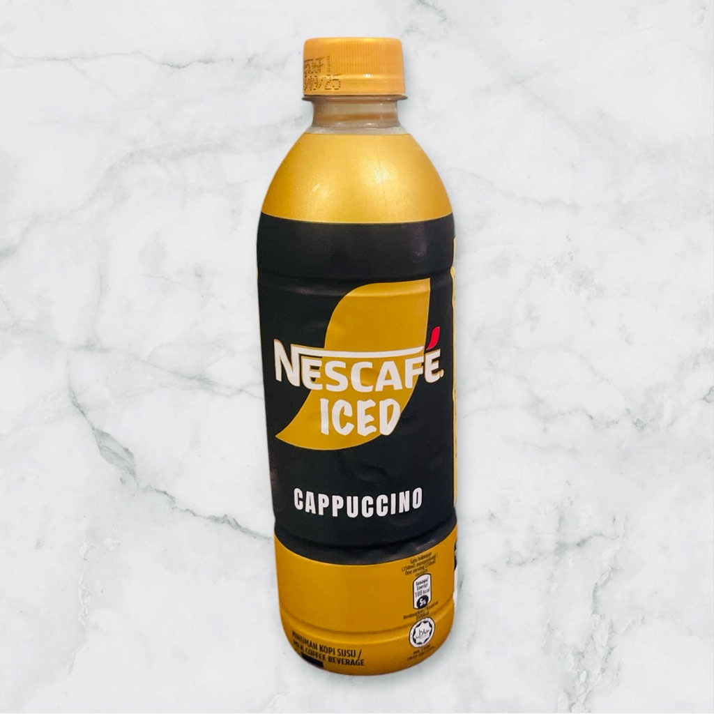 NESCAFE RTD Iced Cappuccino PET 500ml ( Exp date : 09/2025 )+ ( Buy 4 ...