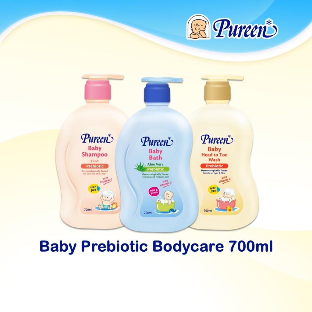 Pureen Baby Prebiotic Bodycare (700ml) | Shopee Malaysia