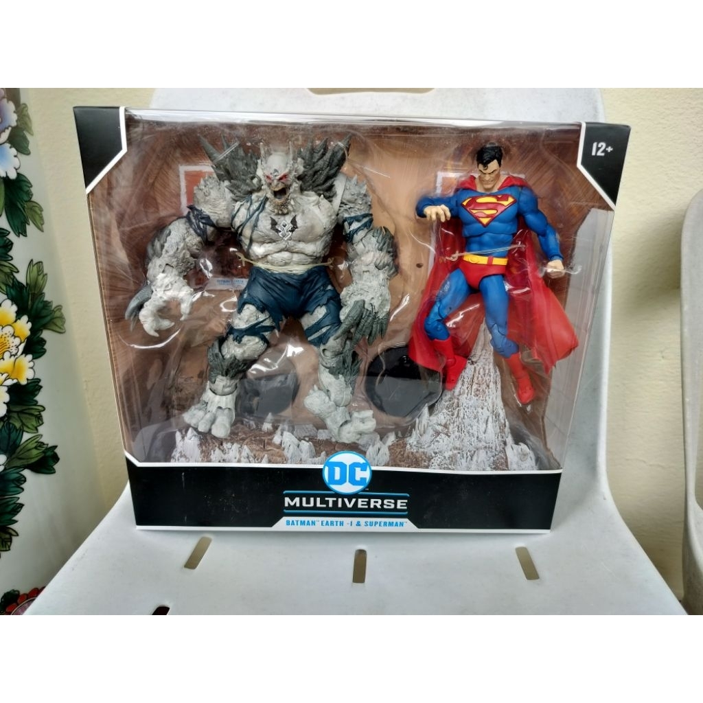 McFarlane Toys Superman Vs Devastator ( Batman + Doomsday) | Shopee ...
