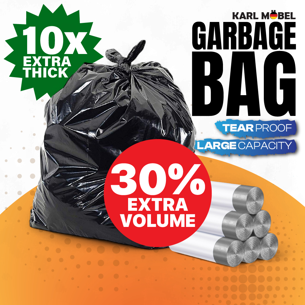Plastik Sampah Besar Kecil Garbage Bag Beg Sampah Besar Tebal ...