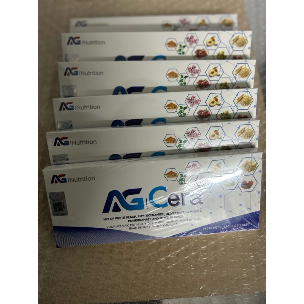 AG Nutrition AG Cera Food Supplement (14 Sachets x 3000 mg) | Shopee ...