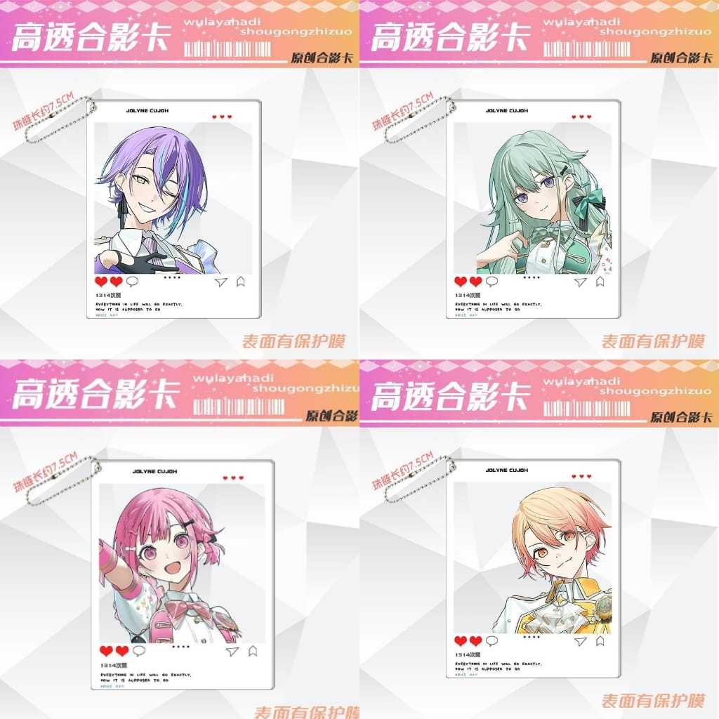 Project Sekai : Colorful Stage Anime Transparent Card Photo Design ...