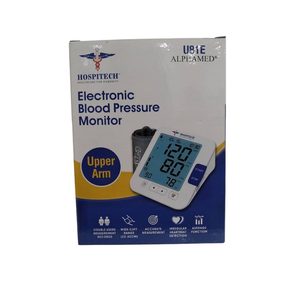 HOSPITECH ELECTRONIC BLOOD PRESSURE MONITOR | Shopee Malaysia