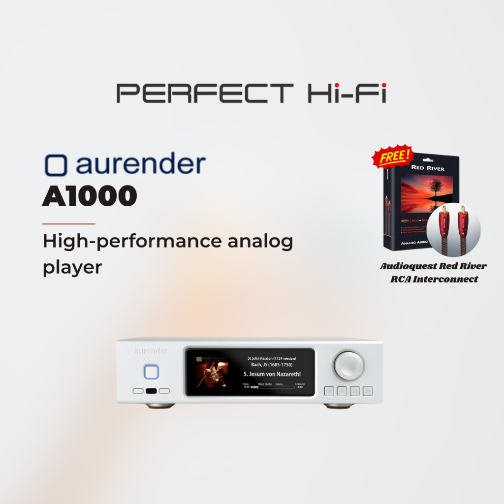 [FOC Audioquest Red River 1m RCA Interconnect] Aurender A1000 High ...